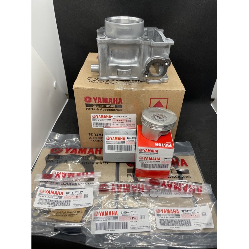 NVX CYLINDER BLOCK SET ORIGINAL 100% HLY FOR YAMAHA NVX155 V1 V2 NMAX ...