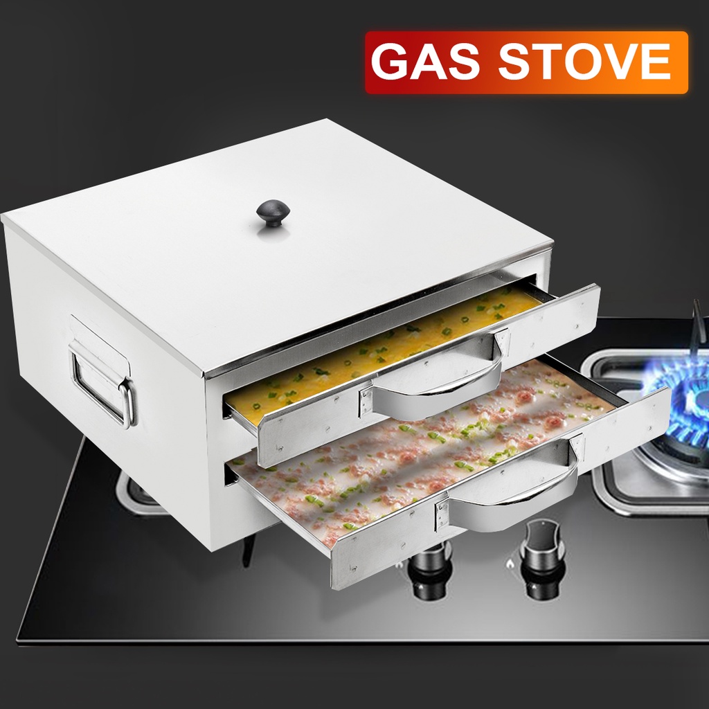 Stainless Steel DIY Steamed Vermicelli Rice Roll Machine Steamer Drawer ...