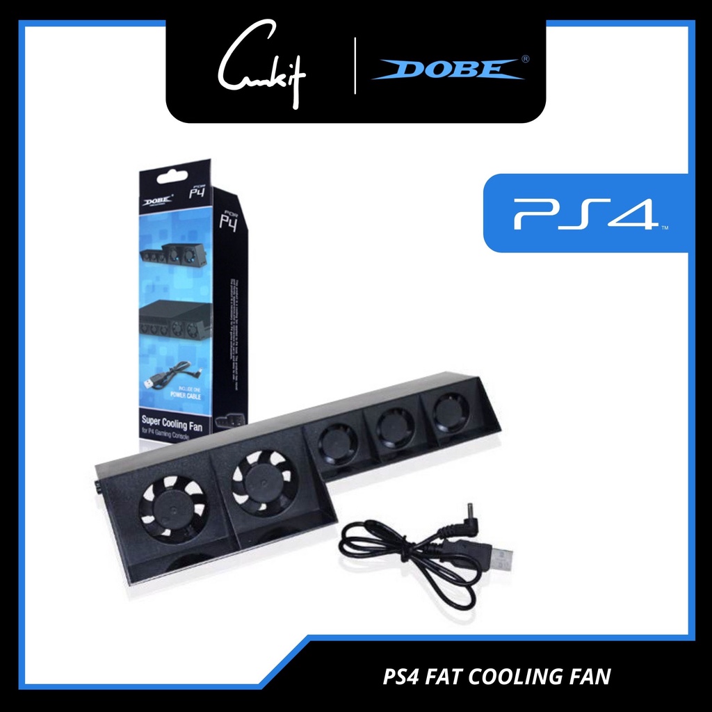 25.08 SALE 】DOBE PS4 Cooling Fan PS4 Fat 5 Fan High Speed Cooling Fan ...
