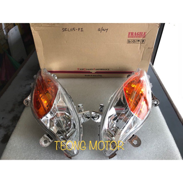 SRL115 FI FRONT SIGNAL LAMP SET CLEAR | Shopee Malaysia