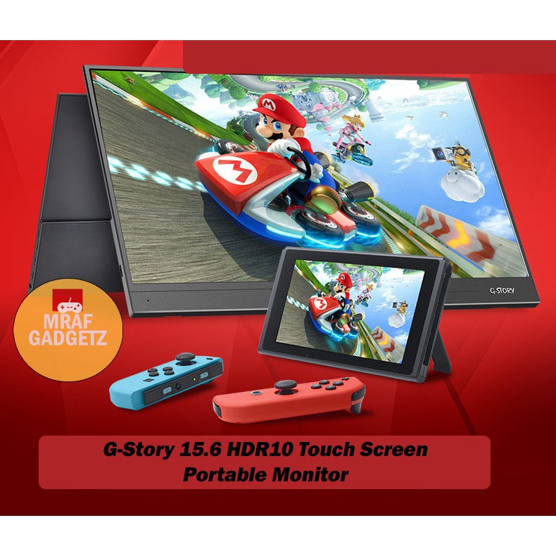 NEW] G-Story 15.6" HDR 10 Touch Screen 4K 1080P Portable Monitor ...