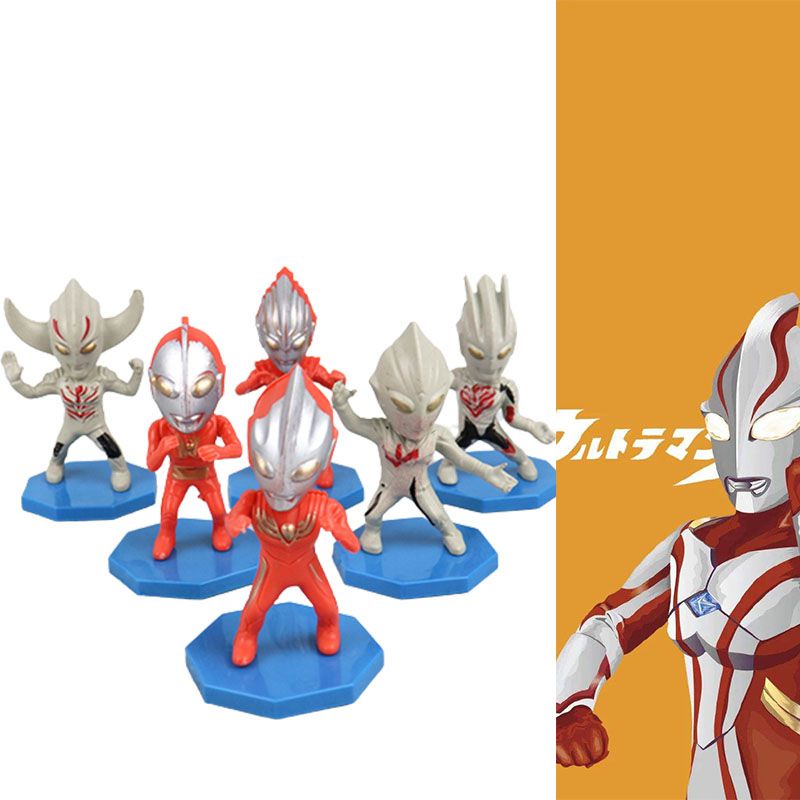 Ultraman Figure Toys Bright Colors And Adorable Design For Kids Ages ...