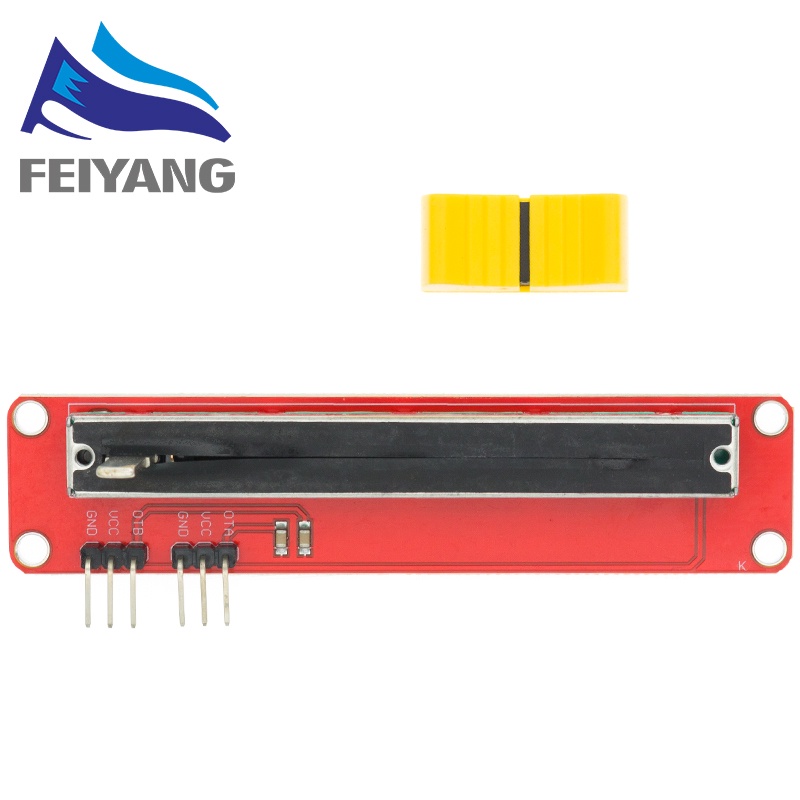 Slide Potentiometer 10K Linear Module Dual Output for Arduino AVR Electronic Block | Shopee Malaysia