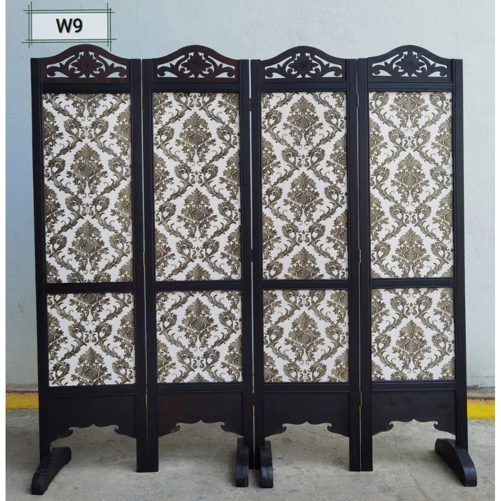 Partition Kayu / Pembahagi Ruang Kayu Original / Space divider | Shopee ...