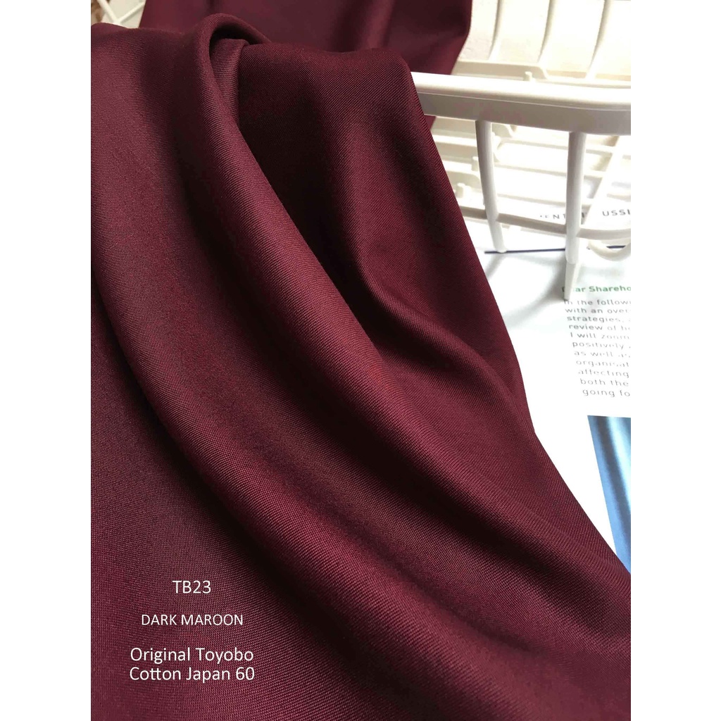 Part 1 Original Toyobo/German Cotton Japan (Harga utk 0.5m) bidang 60 ...