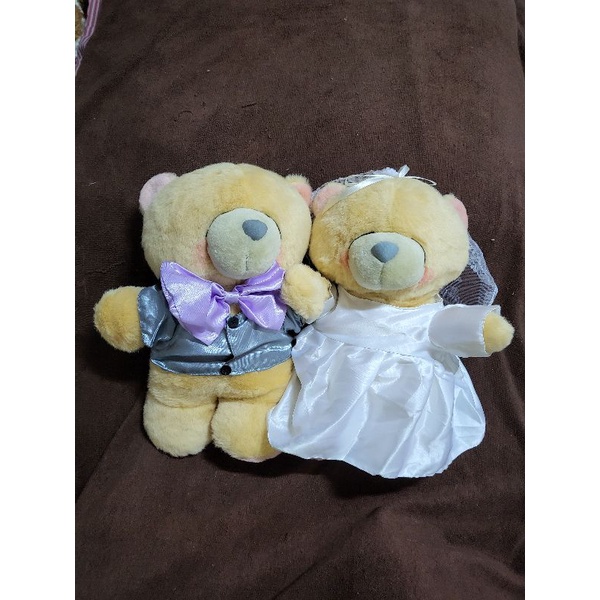 Large (Big) Lovely Forever Friends Wedding Couple Plush Toy | Shopee ...