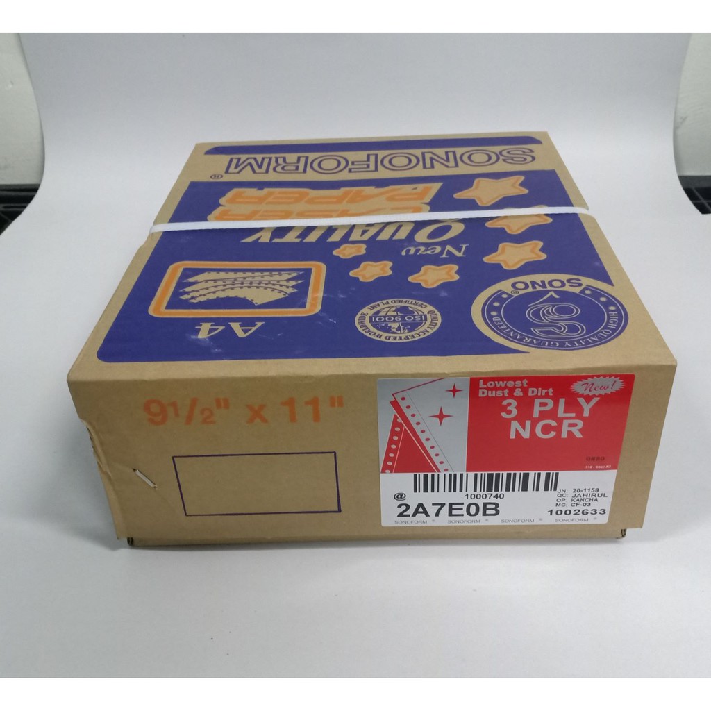 COMPUTER FORM 3 PLY NCR A4 - SONOFORM | Shopee Malaysia