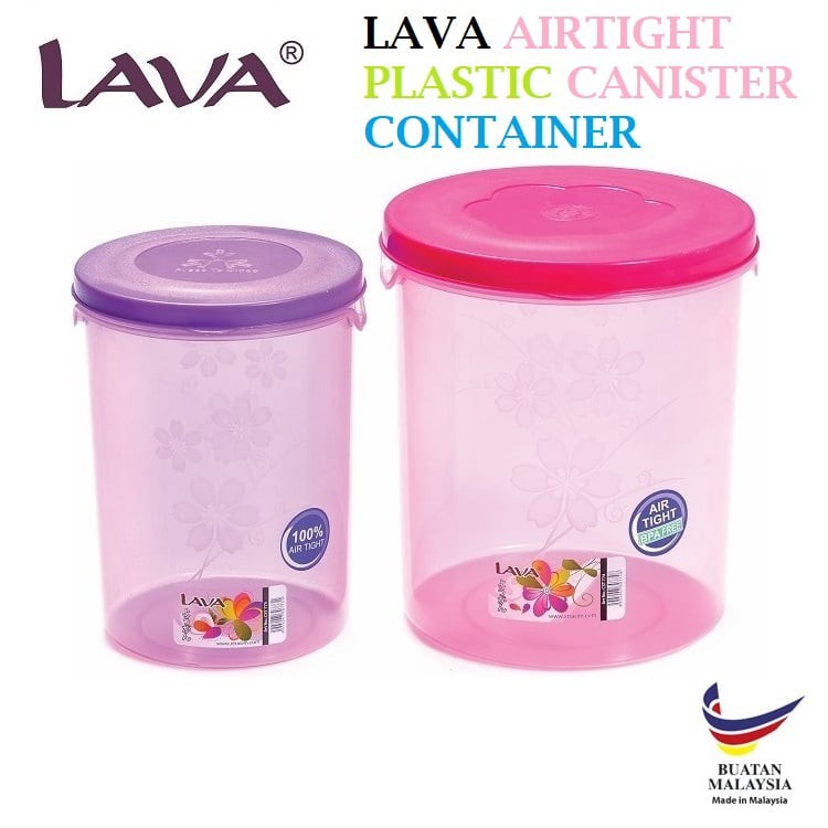 LAVA Multipurpose Airtight Plastic Container LAVA Bekas plastik kedap ...