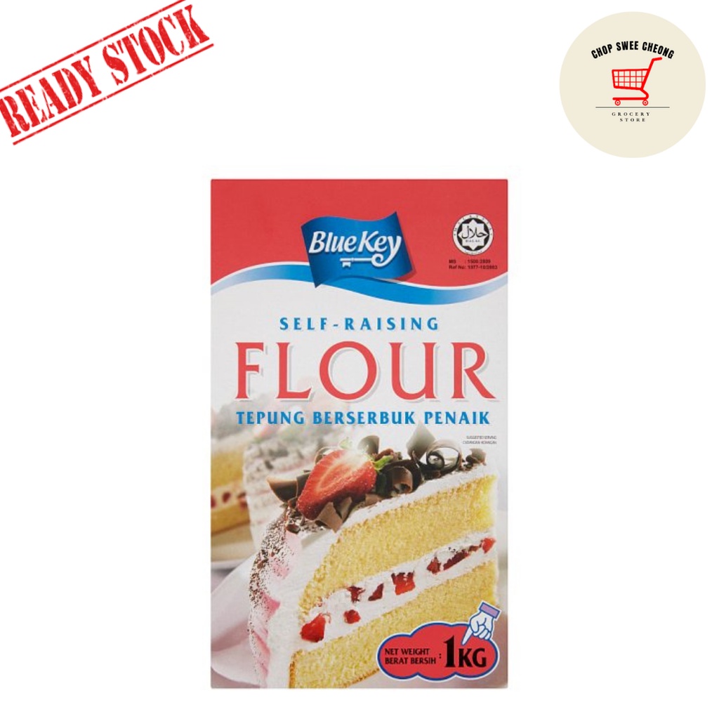 Blue Key Self-Raising Flour- 1kg | Shopee Malaysia