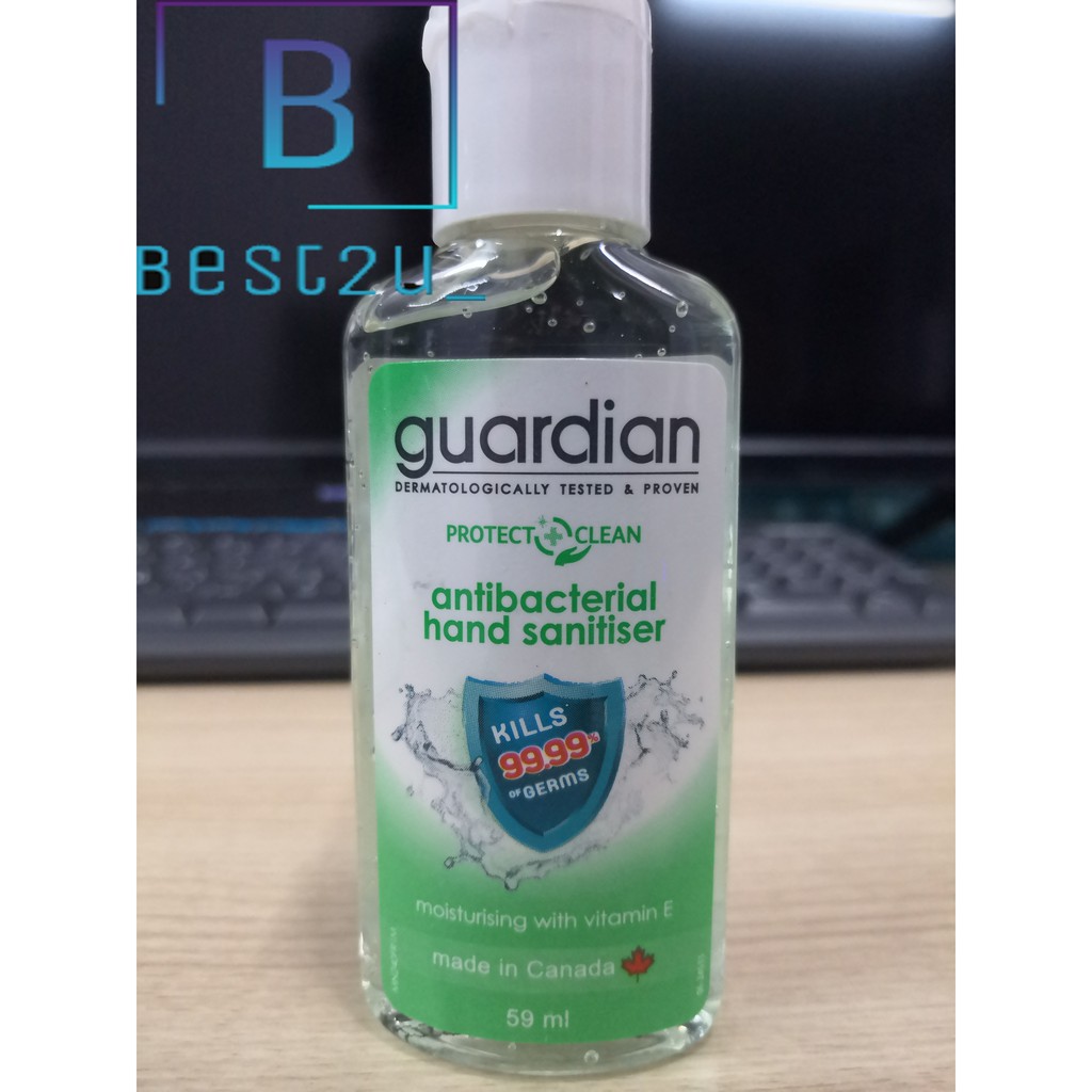 Guardian antibacterial hand sanitiser 59ML (Ready Stock) | Shopee Malaysia
