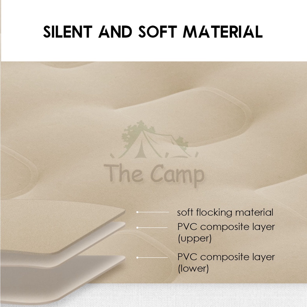 Naturehike Inflation Single Double Camping Air Bed 35cm with Pump ...