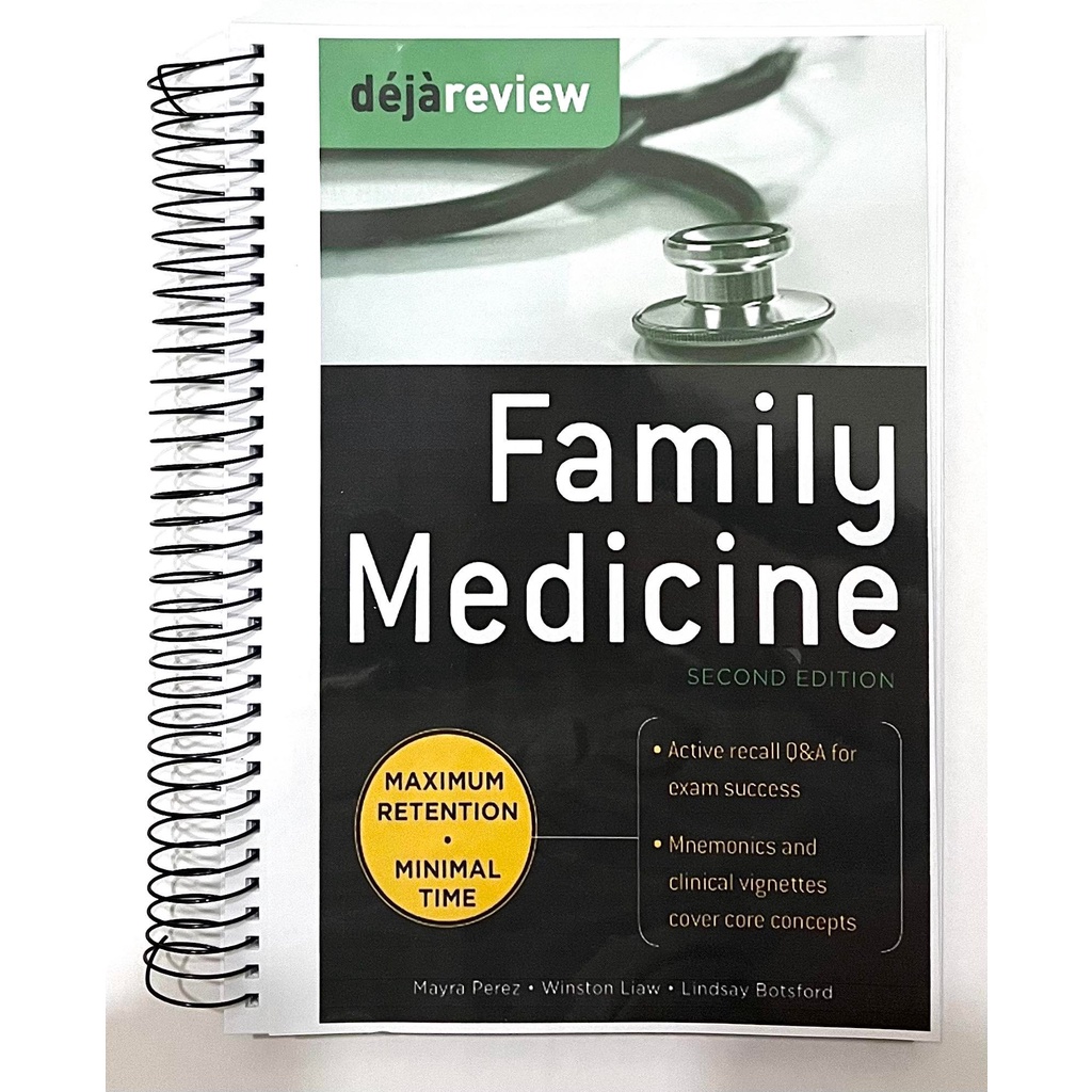 MRCGP/FRACGP Deja Review Family Medicine, 2nd Edition | Shopee Malaysia