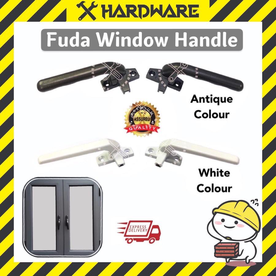 2pcs aluminium window handle/ Casement handle/Fuda Window latch left ...