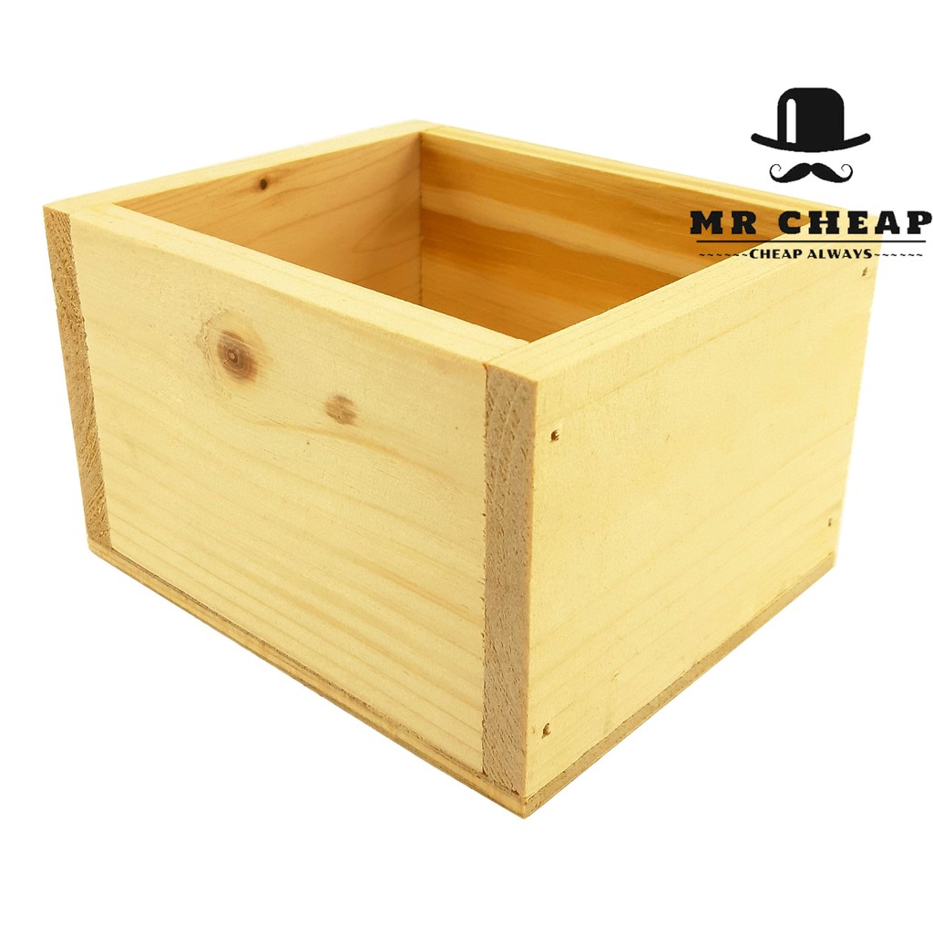 [Hot] Unique Stationary Pine Wooden Storage Box/Kotak Kayu Pine/Storage ...