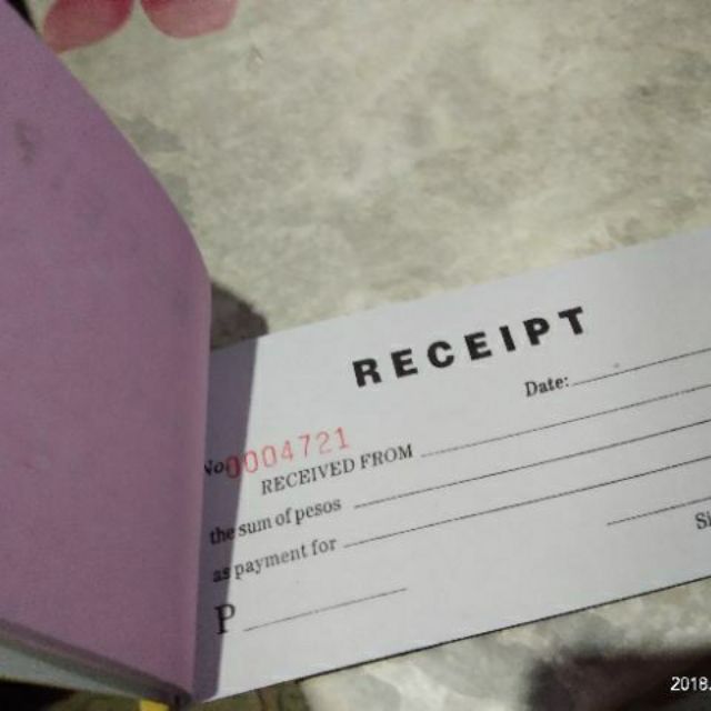 official Receipt with duplicate | Shopee Malaysia