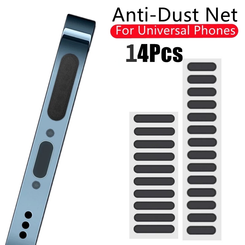 14Pcs Universal Phone Dustproof Net /Speaker Earpiece Anti Dust Mesh ...