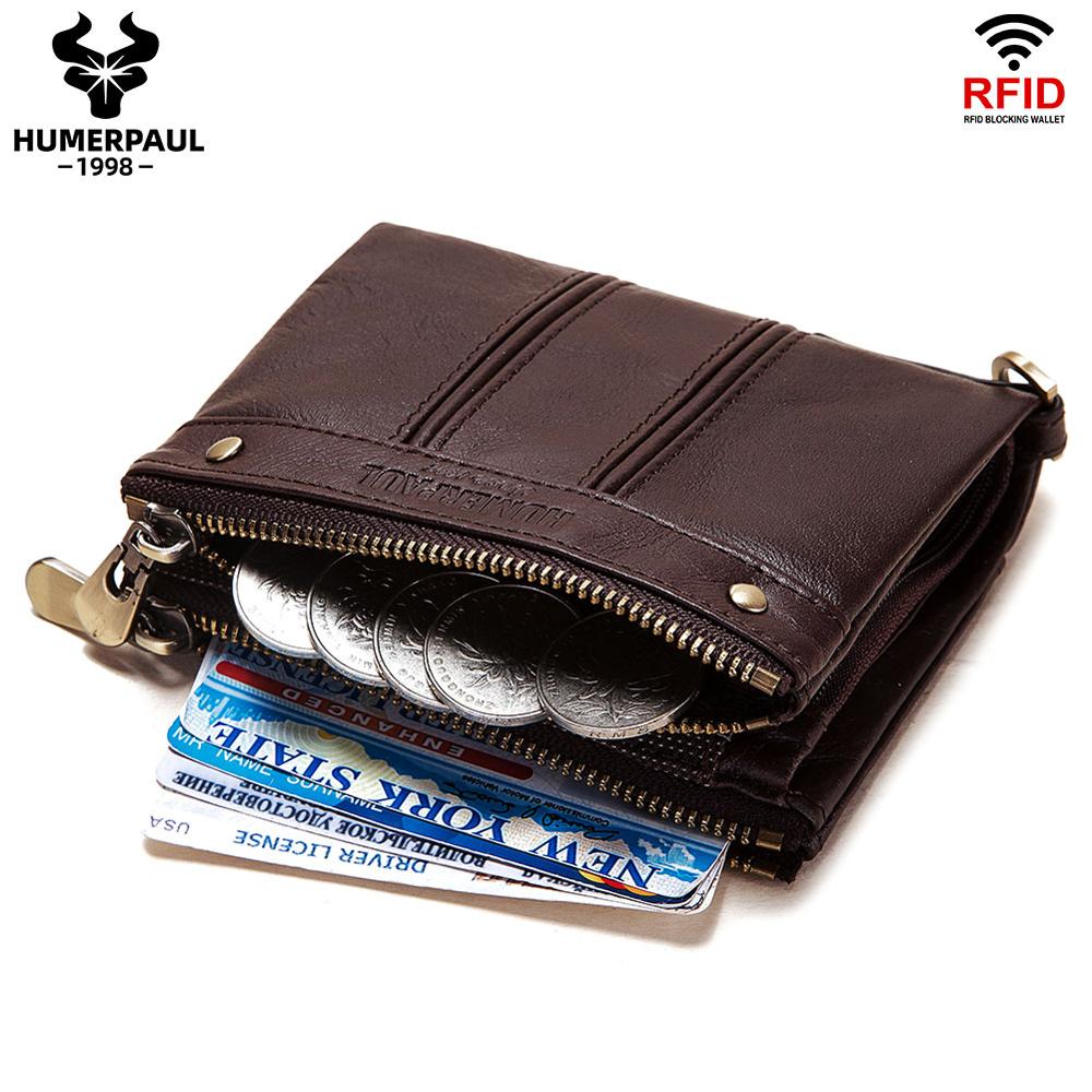 Humerpaul Genuine Leather Men Short Wallet | Shopee Malaysia