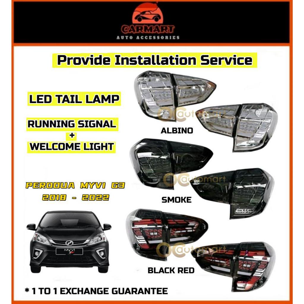 (1 Year Warranty) Perodua Myvi G3 2018 - 2022 Dragon Scale Albino ...