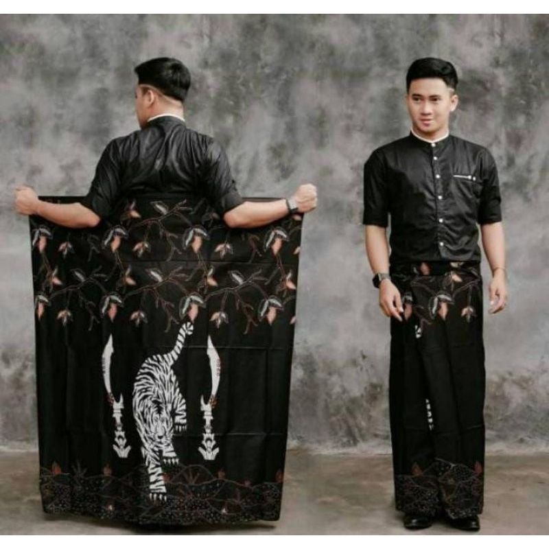 Sarung batik jawa corak macan/harimau | Shopee Malaysia