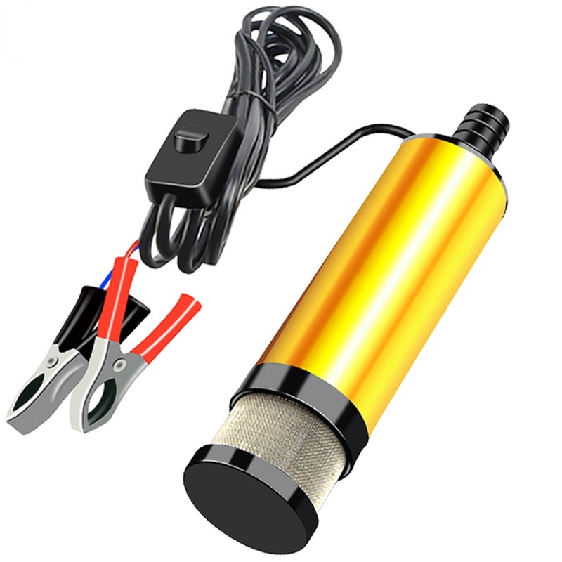 38mm 51mm Electric Car Oil Pump 12V 24V For Pumping Diesel Oil Water ...