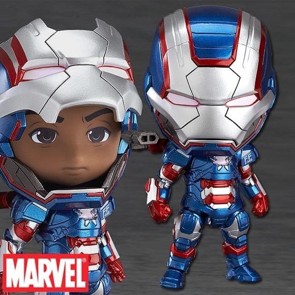 Original Nendoroid NENDO Iron Man Patriot Hero Edition -NEW & VERYRARE ...