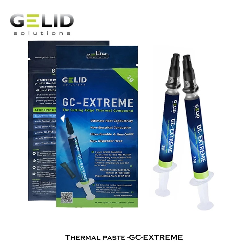 GELID GC-Extreme 2.0g/3.5g/10g PC CPU Heat Sink Fan Thermal Grease VGA ...