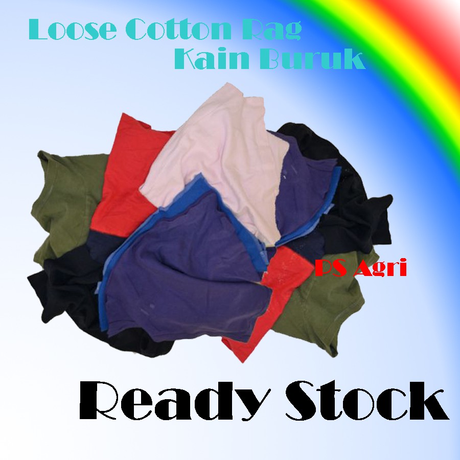 Loose Cotton Rag / Kain Buruk 1KG | Shopee Malaysia