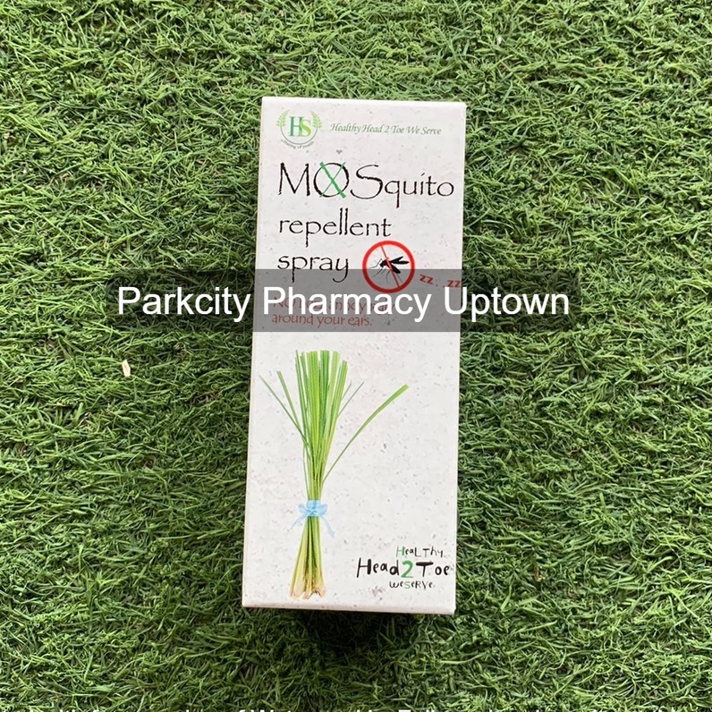 HS Mosquito Repellent Spray 60ml 0167 (Lemongrass, Eucalyptus Oil ...