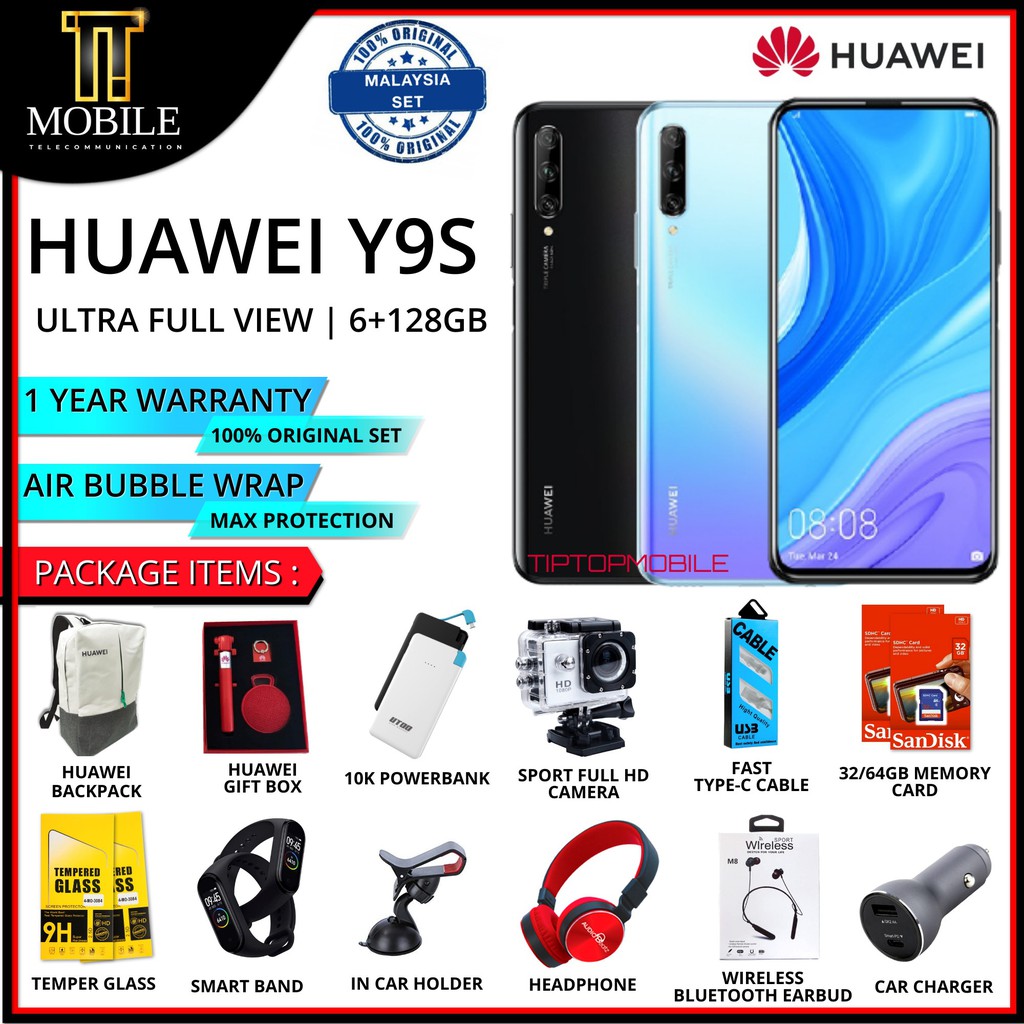 🔥 Huawei Y9S (6+128GB) Original Malaysia Set 🔥 | Shopee Malaysia