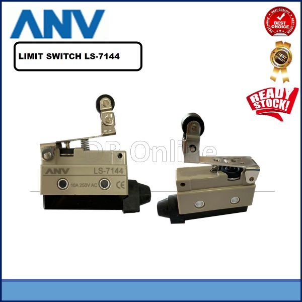 ANV LIMIT SWITCH LS-7144 ONE-WAY ROLLER LEVER LS-7 SERIES (ANV-LS-7144 ...