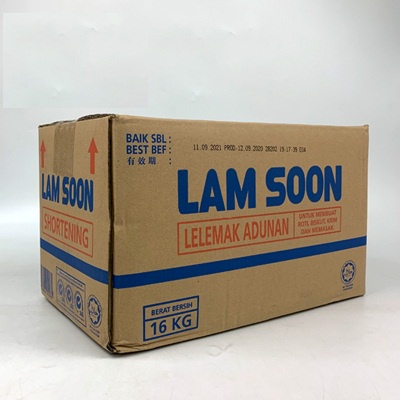 LAM SOON SHORTENING LEMAK SAYURAN 16KG | Shopee Malaysia