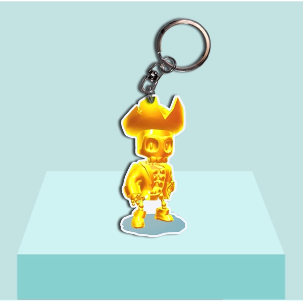 GANTUNGAN Stumble Guys Top 7 Skin PlayGame Keychain - Acrylic Ganci ...