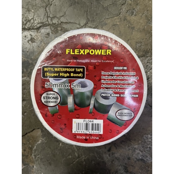 FLEX TAPE BUTYL WATERPROOF TAPE 2” 4” 6” 5meter | Shopee Malaysia