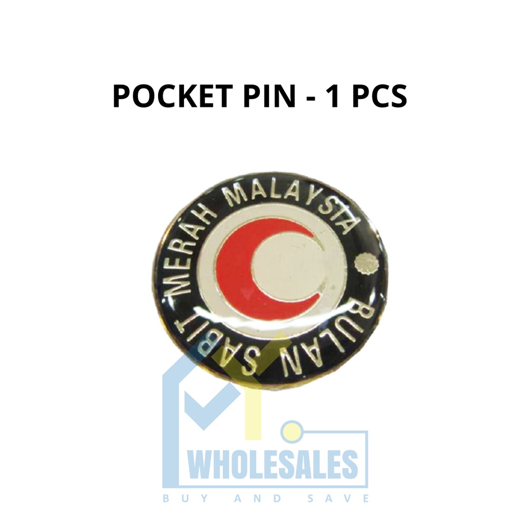 LENCANA KADET PERSATUAN BULAN SABIT MERAH / BADGE PBSM ( FULL SET ...