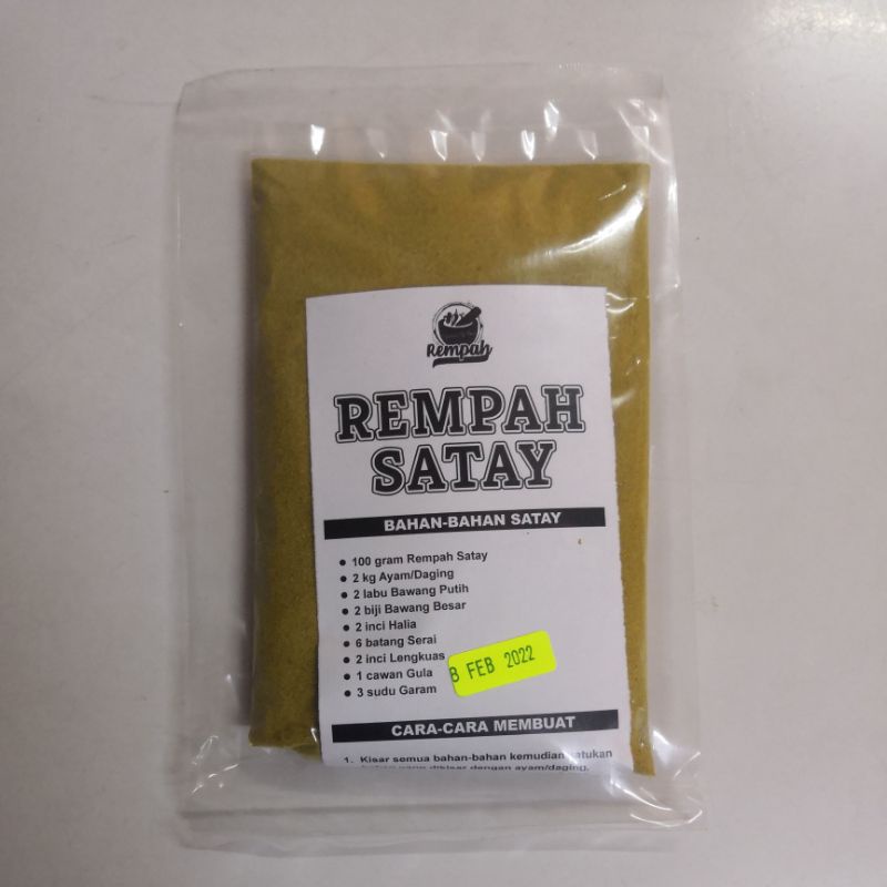 Rempah Satay (Warisan Haji Ismaill) | Shopee Malaysia