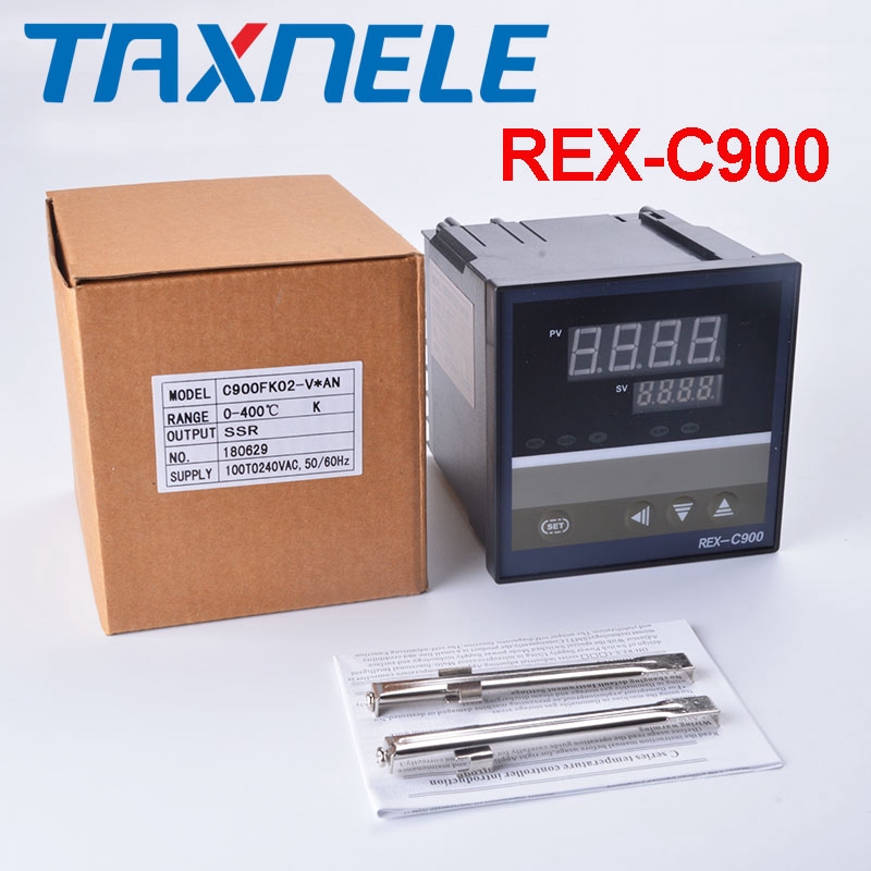 TAXNELE 220V Temperature Controller REX-C900 C900 Universal Input 96 ...
