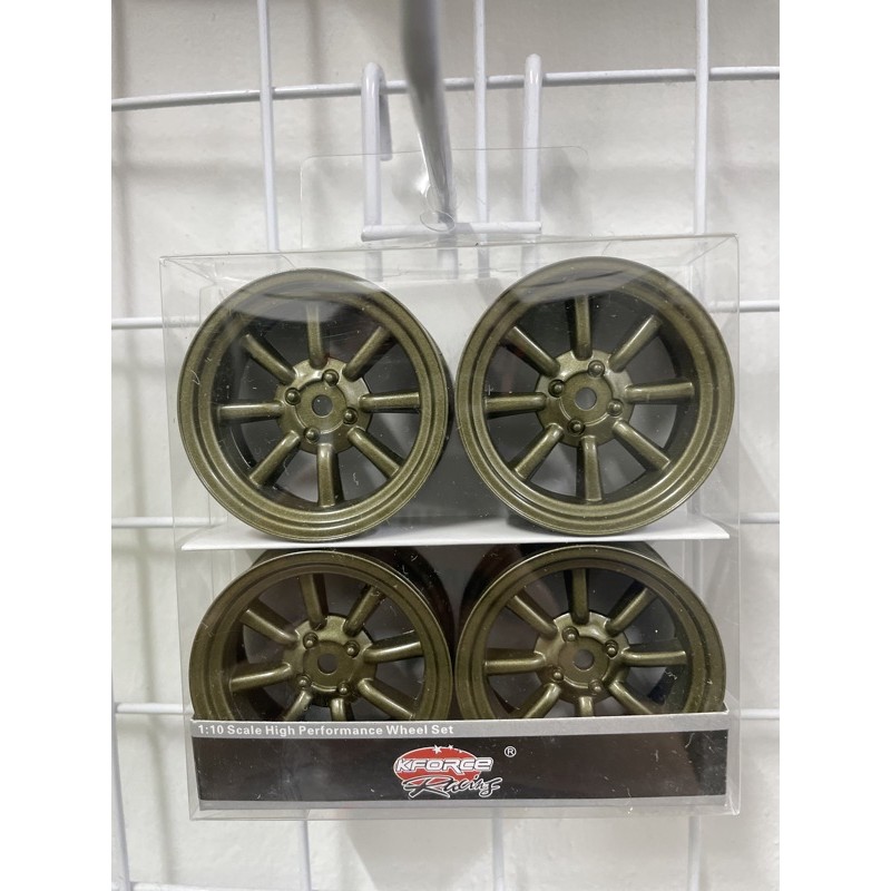 Zero G Kforce Watanabe AE86 Banana Rims For 1/10 Drift Wheel 3mm Offset ...
