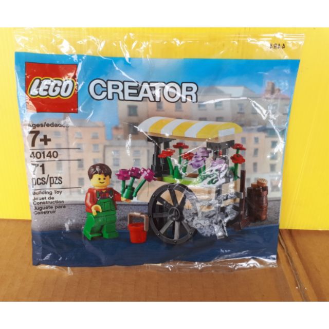LEGO Polybag Creator 40140 Flower Cart Wagon | Shopee Malaysia