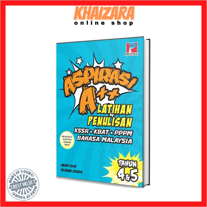 Aspirasi A++ Latihan Penulisan Upsr Bahasa Malaysia Tahun 4 & 5 | Shopee Malaysia