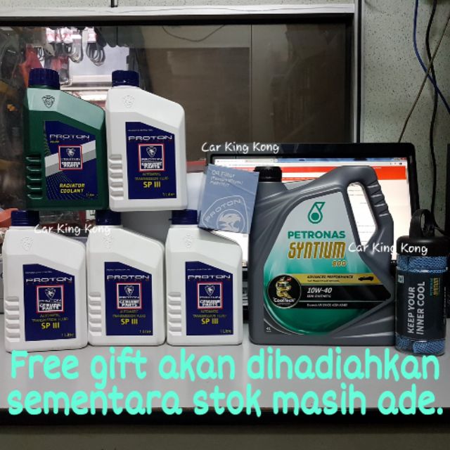 Combo Set Service Petronas Minyak Enjin Proton Persona Gen 2 Perdana ...