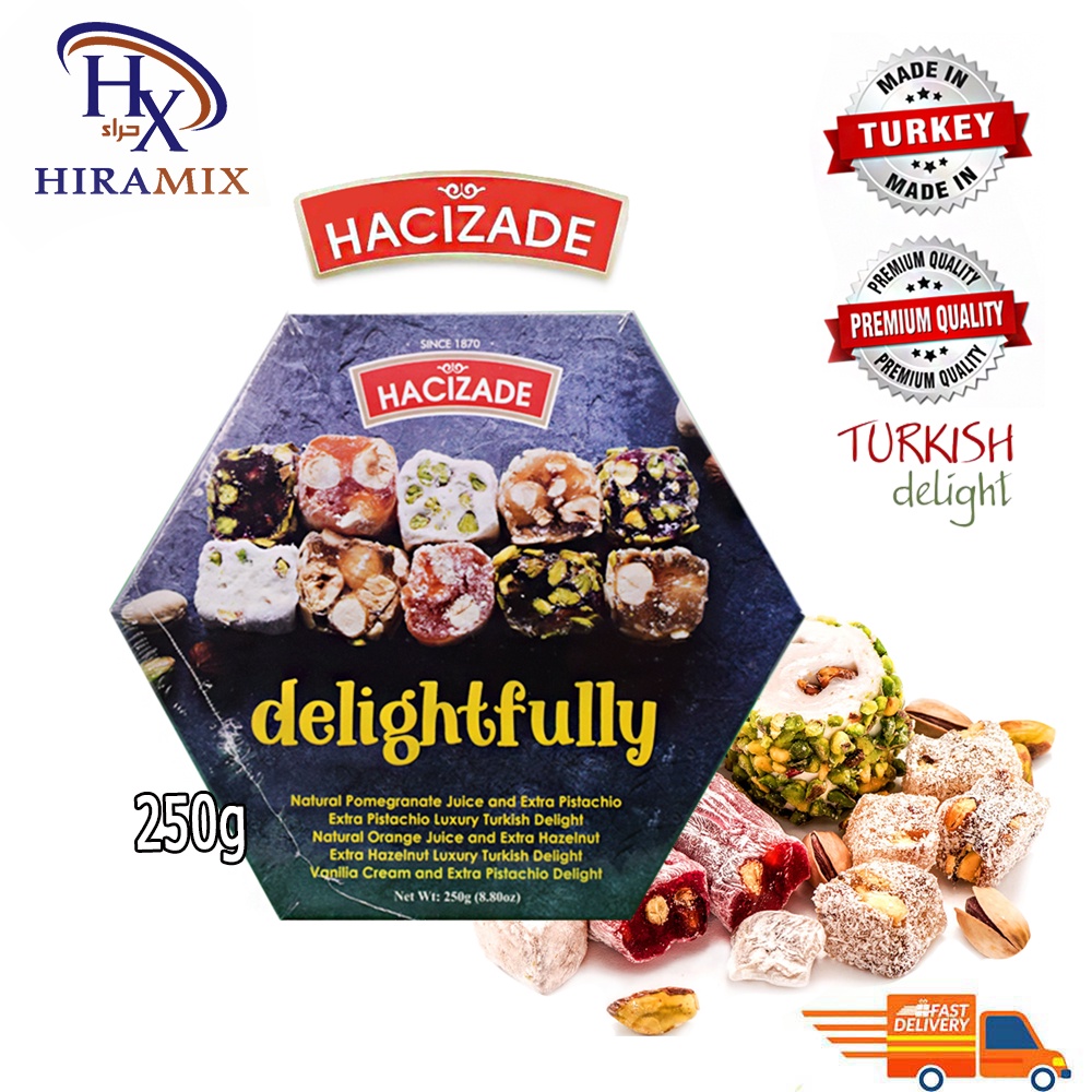 Turkish Delights Lokum Sedap Manisan Dari Turki | Turkish Sweet (16 ...