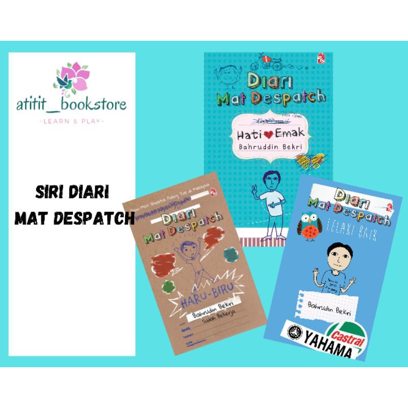 Buku Diari Mat Despatch | Lelaki Baik | Haru Biru | Hati Emak | Shopee ...
