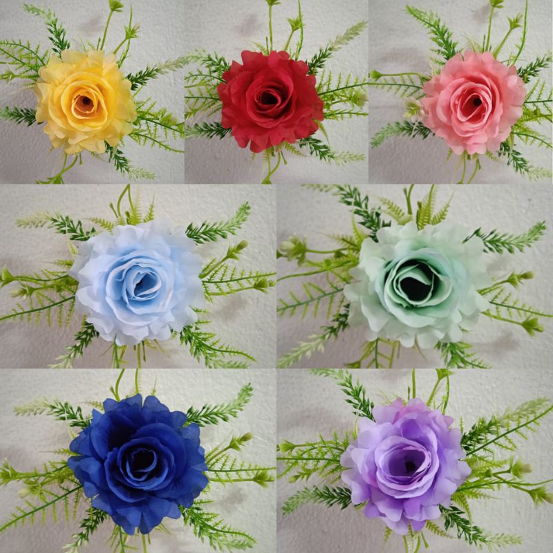 *Murah*18cm Bunga Rose hantaran bulat siap gubah / hidden hantaran ...