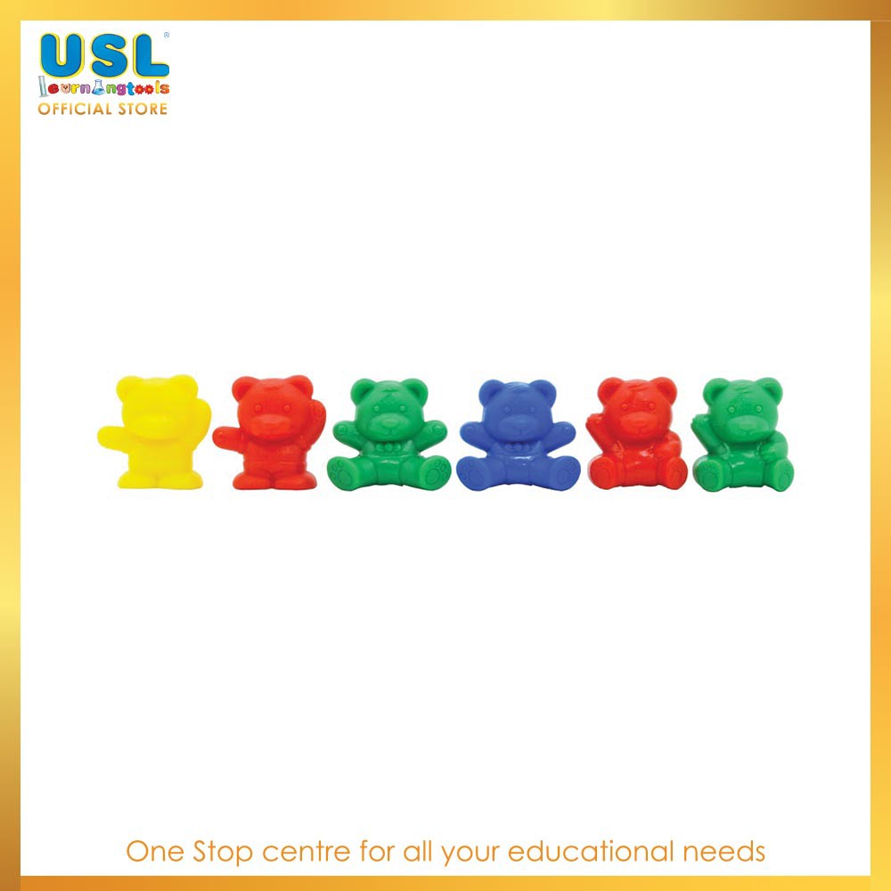 Action Bears (+-120 pcs) - Manipulative & Mathematics | Shopee Malaysia