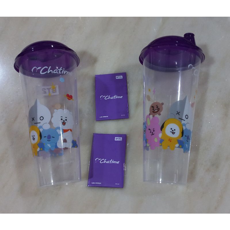 Reusable Cup Chatime x BT21 | Shopee Malaysia