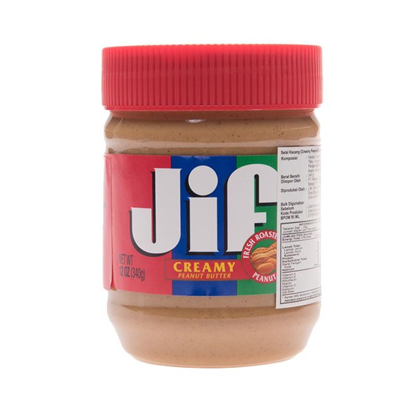 Jif Creamy Peanut Butter [340 g] | Shopee Malaysia