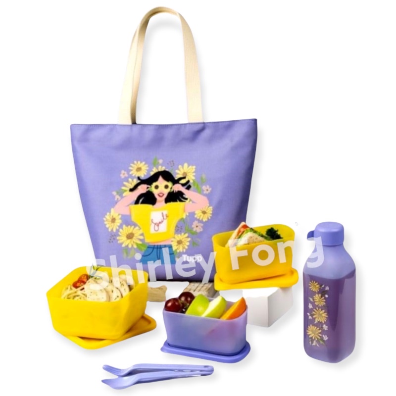 Tupperware Cosmo Lady / Ms Sporty / Fit to Go Lunch Set | Shopee Malaysia