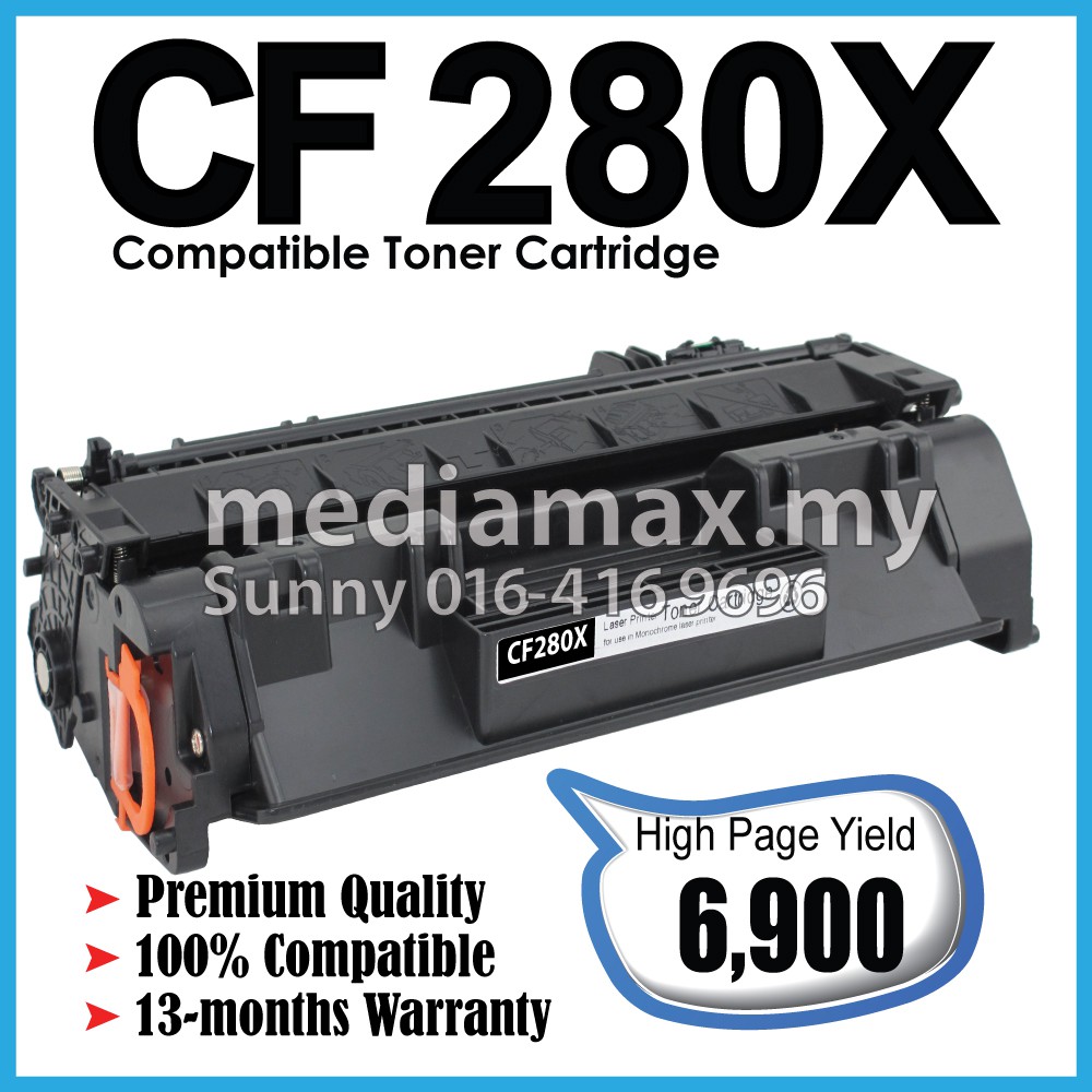 Compatible CF280X HB 80X CF280A HP80A HB Laserjet Pro 400 M401 M401d ...