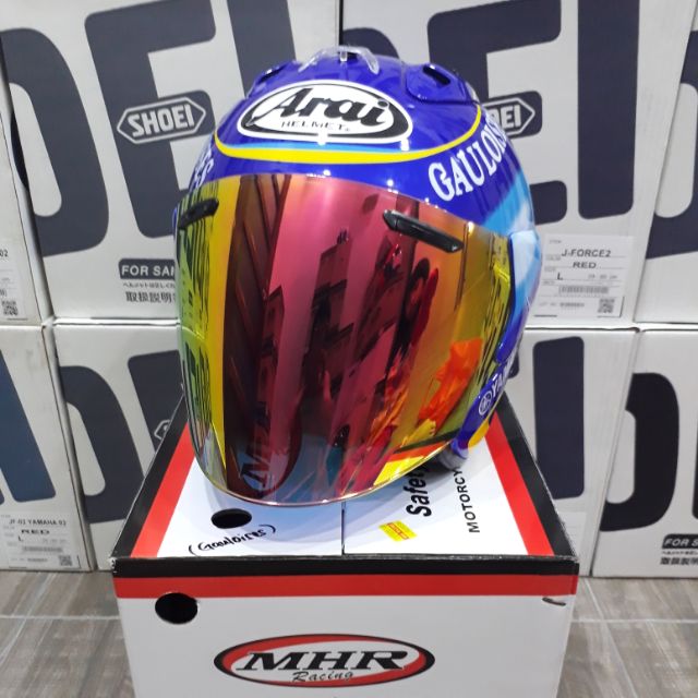 VISOR MHR RAM3 ( GOLD ) VISOR ONLY | Shopee Malaysia