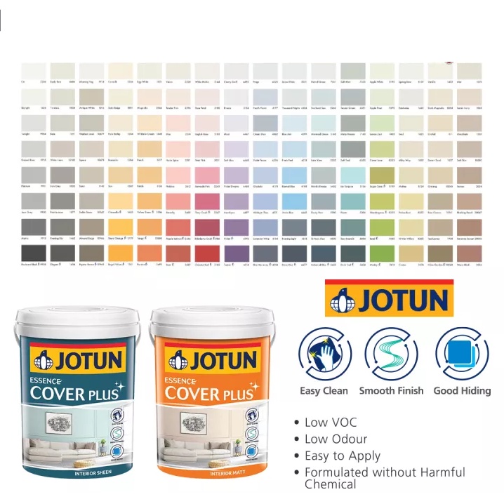 5L JOTUN Essence Cover Plus Matt Interior Paint | Shopee Malaysia 5L JOTUN Essence Cover Plus Matt Interior Paint | Shopee Malaysia